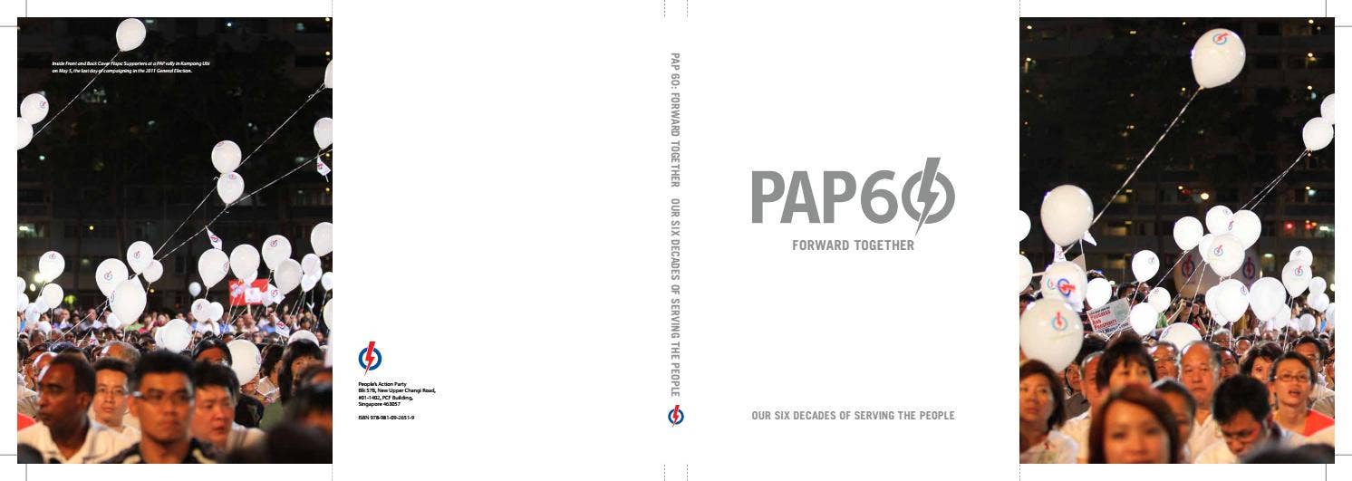 PAP 60: FORWARD TOGETHER (Our Six Decades of Serving the People) by ...