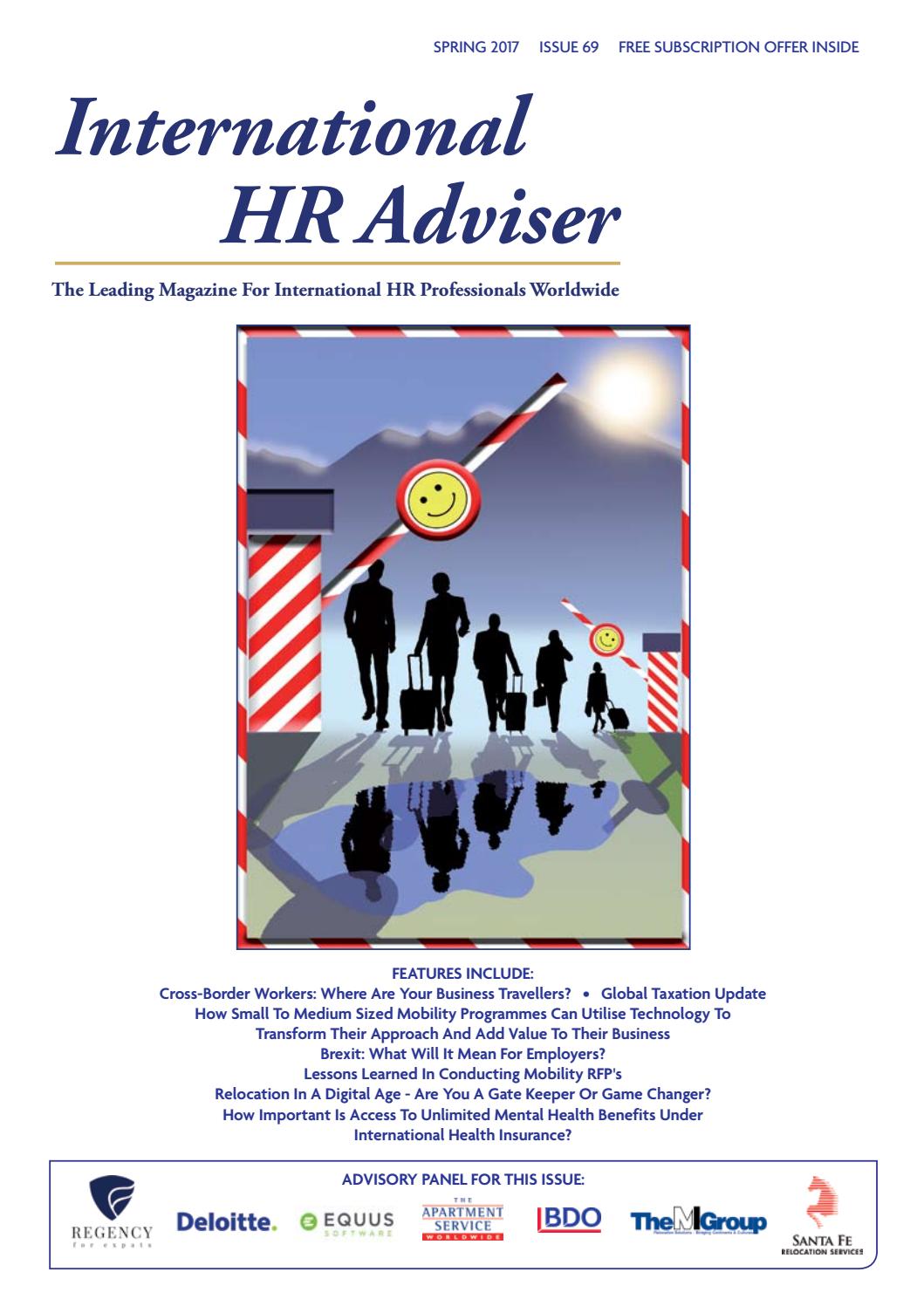 International HR Adviser Spring 2017 by International HR Adviser - Issuu