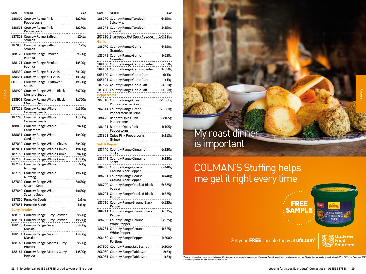 Creed Foodservice 2017 Product Guide by Creed Foodservice - Issuu