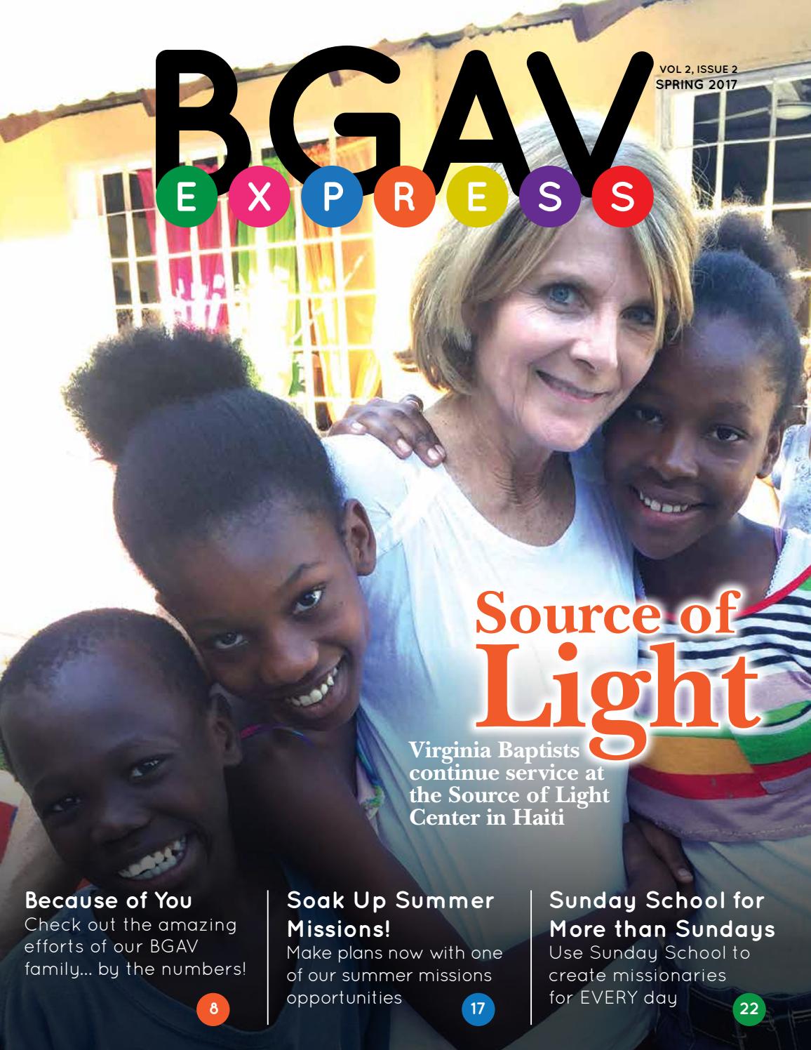 BGAV Express - Spring 2017 by Baptist General Association of Virginia ...