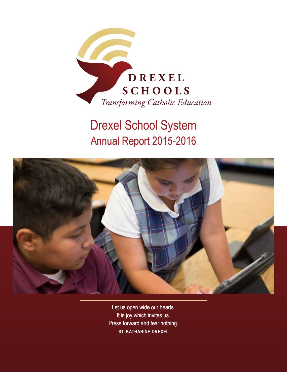 2017 Drexel System Annual Report by Dr. Tara Rolle - Issuu
