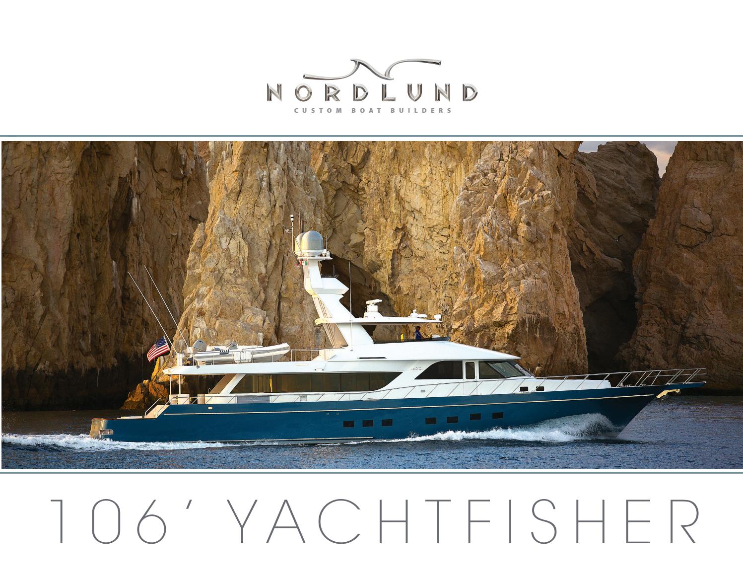 Nordlund 106 yachtfisher venture more brochure 20pg by Nordlund Boat ...