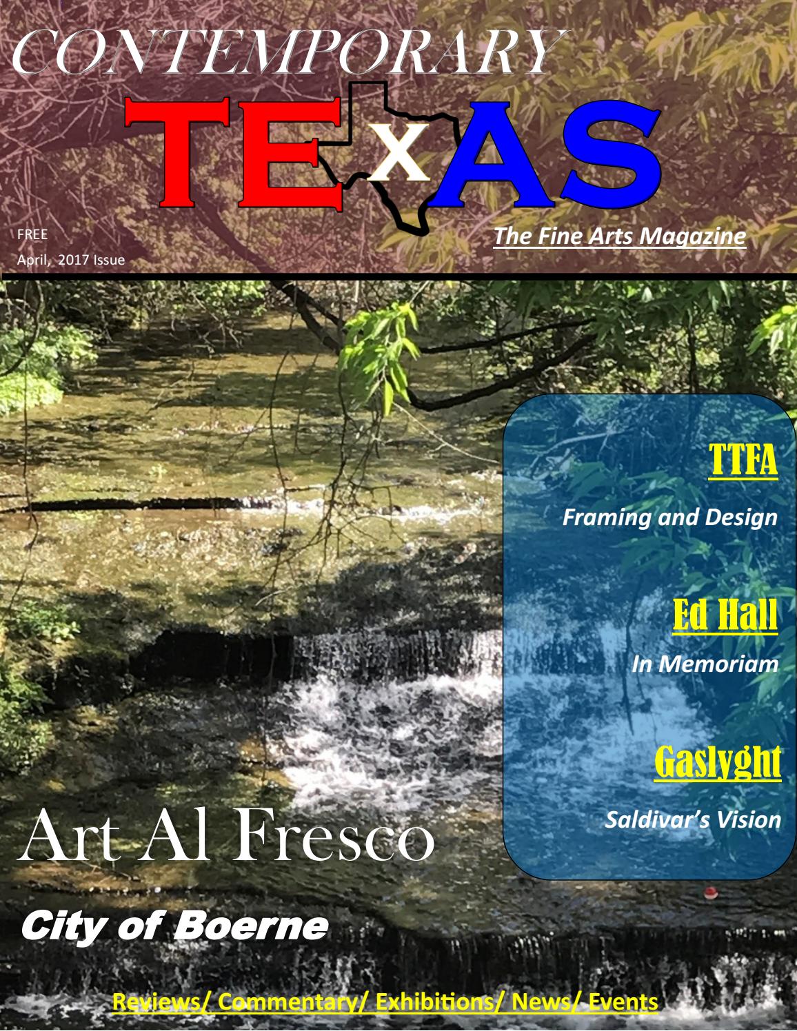 Contemporary texas magazine april 2017 v 1 4 5 2017 by Gabriel Diego ...