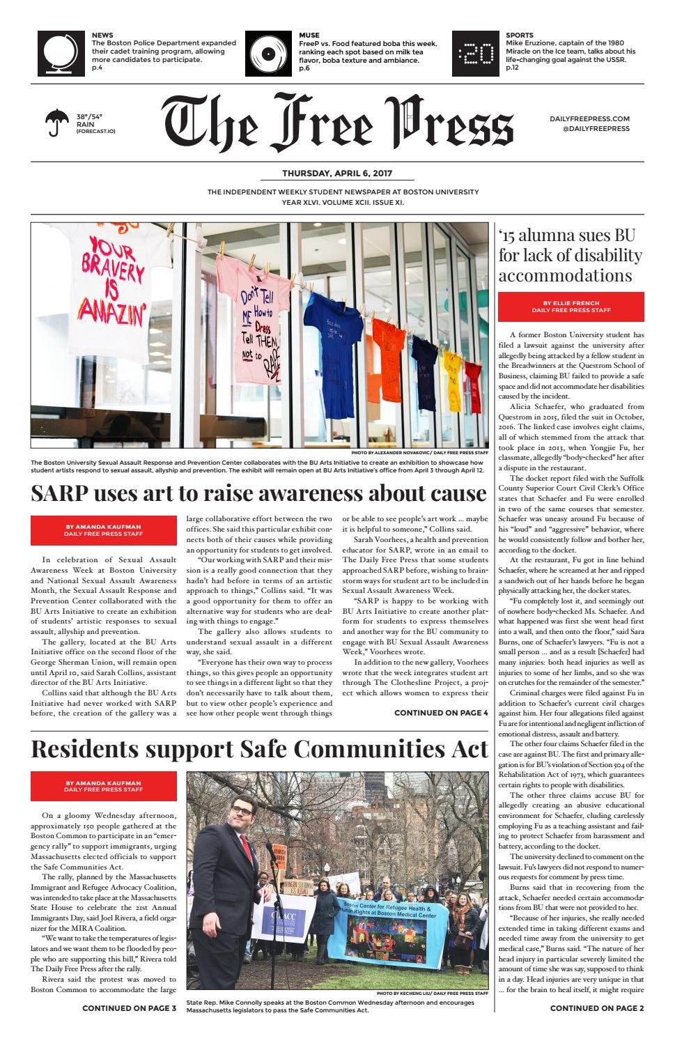 4-6-2017 by The Daily Free Press - Issuu