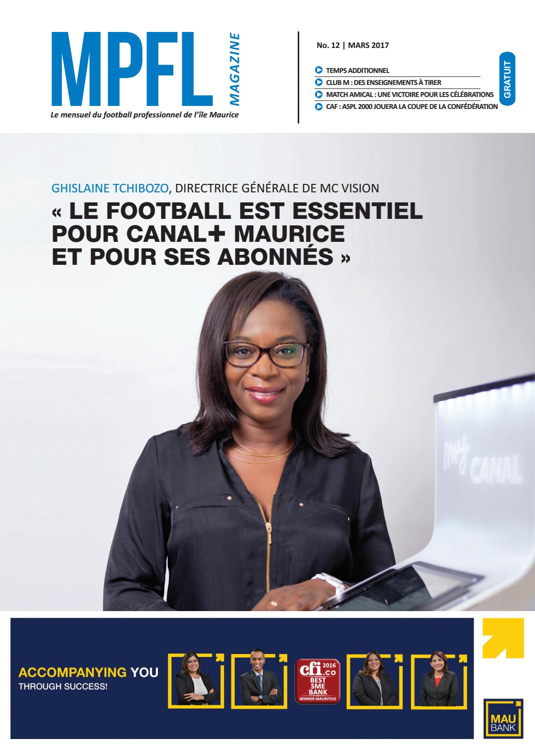 mpfl.mu - MPFL Magazine No.12 by Mauritius Professional Football League ...