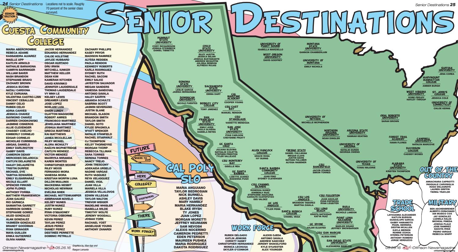 Senior Destination by Crimson Newsmagazine - Issuu