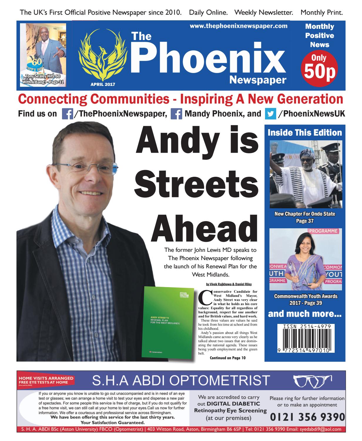 The Phoenix Newspaper - April 2017 by The Phoenix Newspaper - Issuu