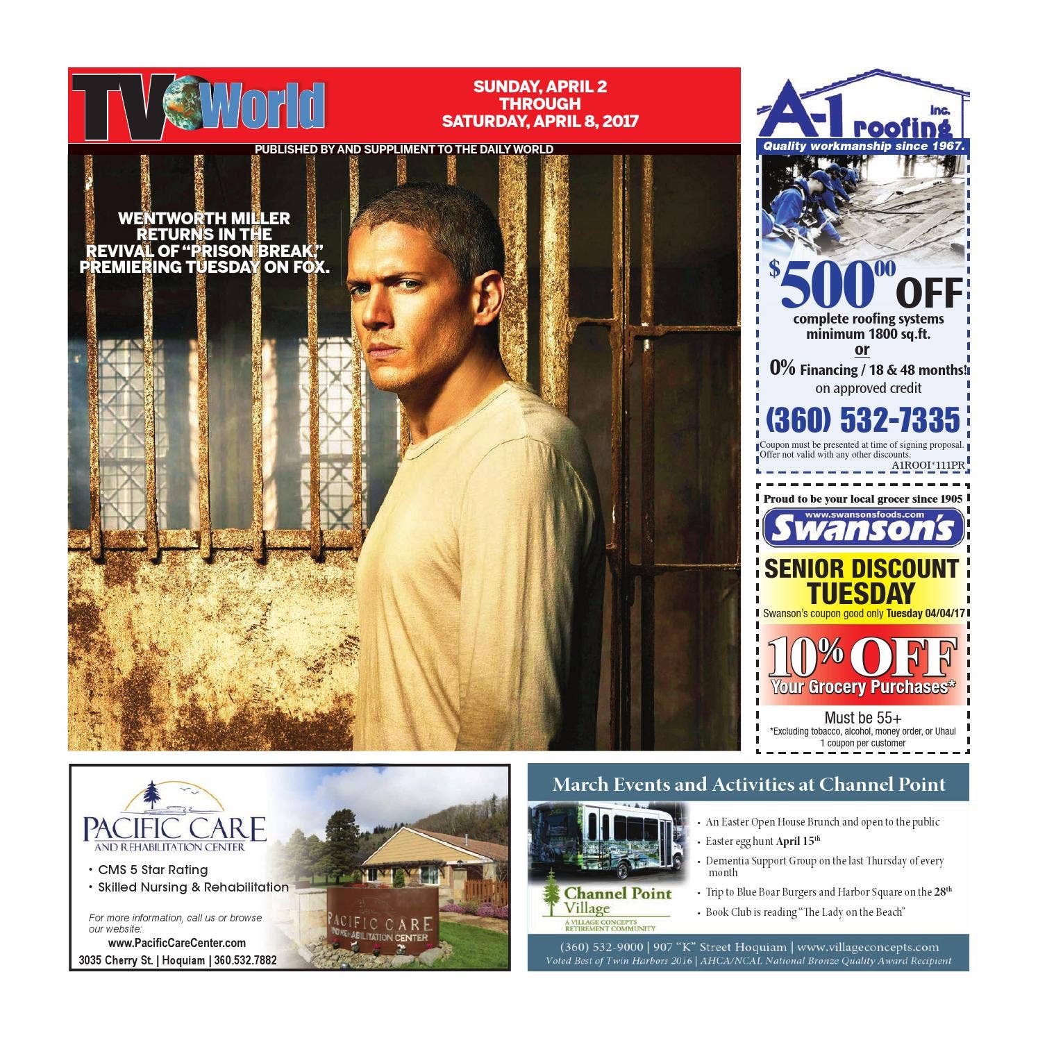 Aberdeen Daily World - TV World - TV World - April 2-8, 2017 by Sound ...