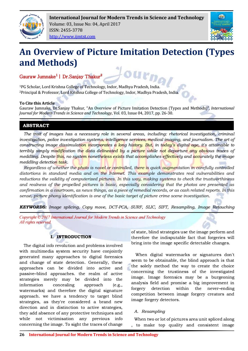 An Overview of Picture Imitation Detection (Types and Methods) by ...