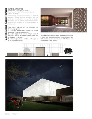 Discipline: ASU Architecture Journal 03 by The Design School at Arizona ...