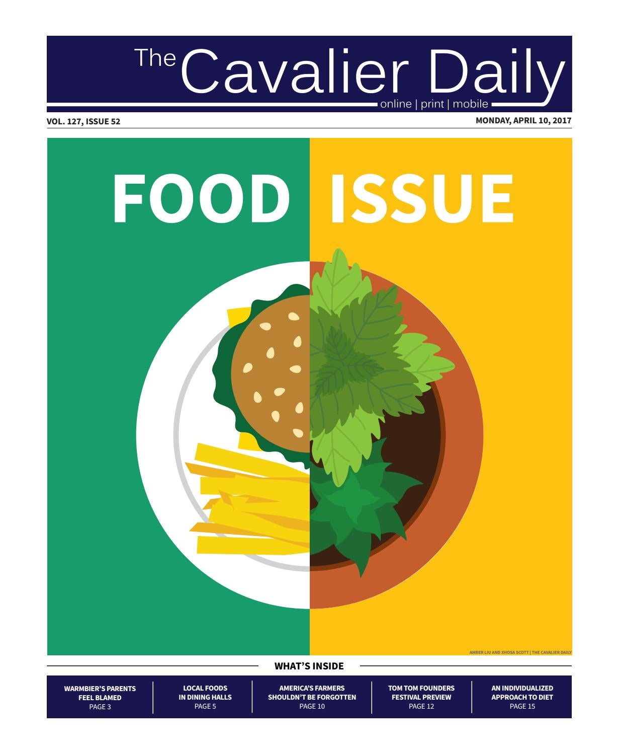 Monday, April 10, 2017 by The Cavalier Daily - Issuu