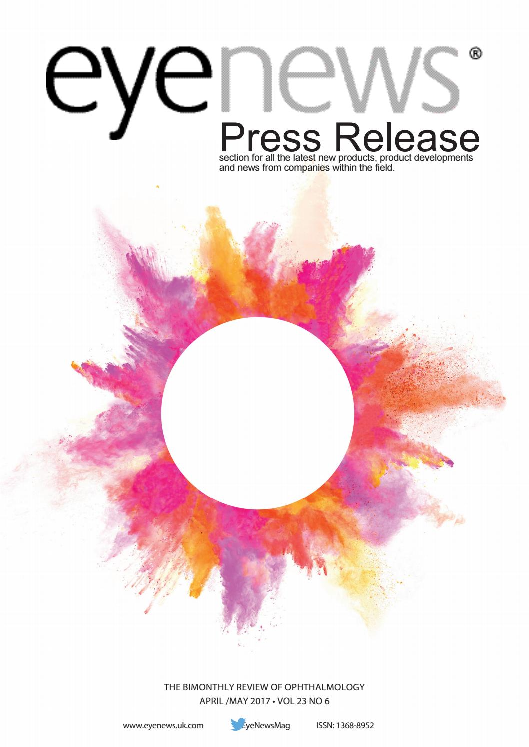 Eye News April / May 2017 Press Release by PRs in Pinpoint Publications ...