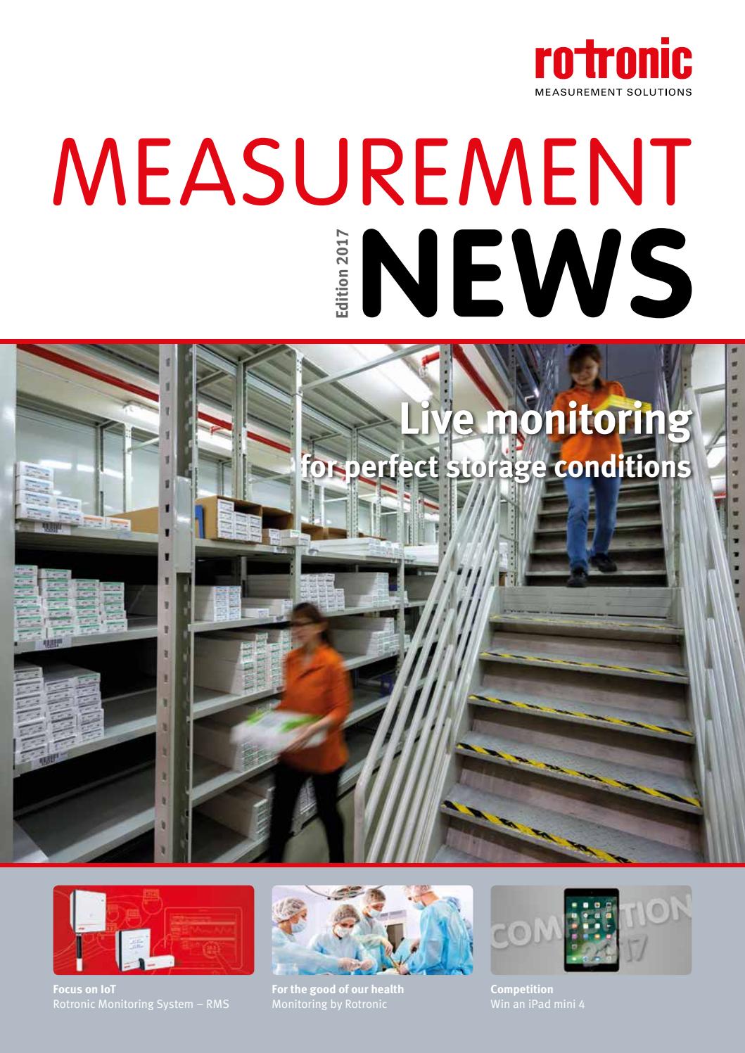 Measurement News 2017 by ROTRONIC AG - Issuu