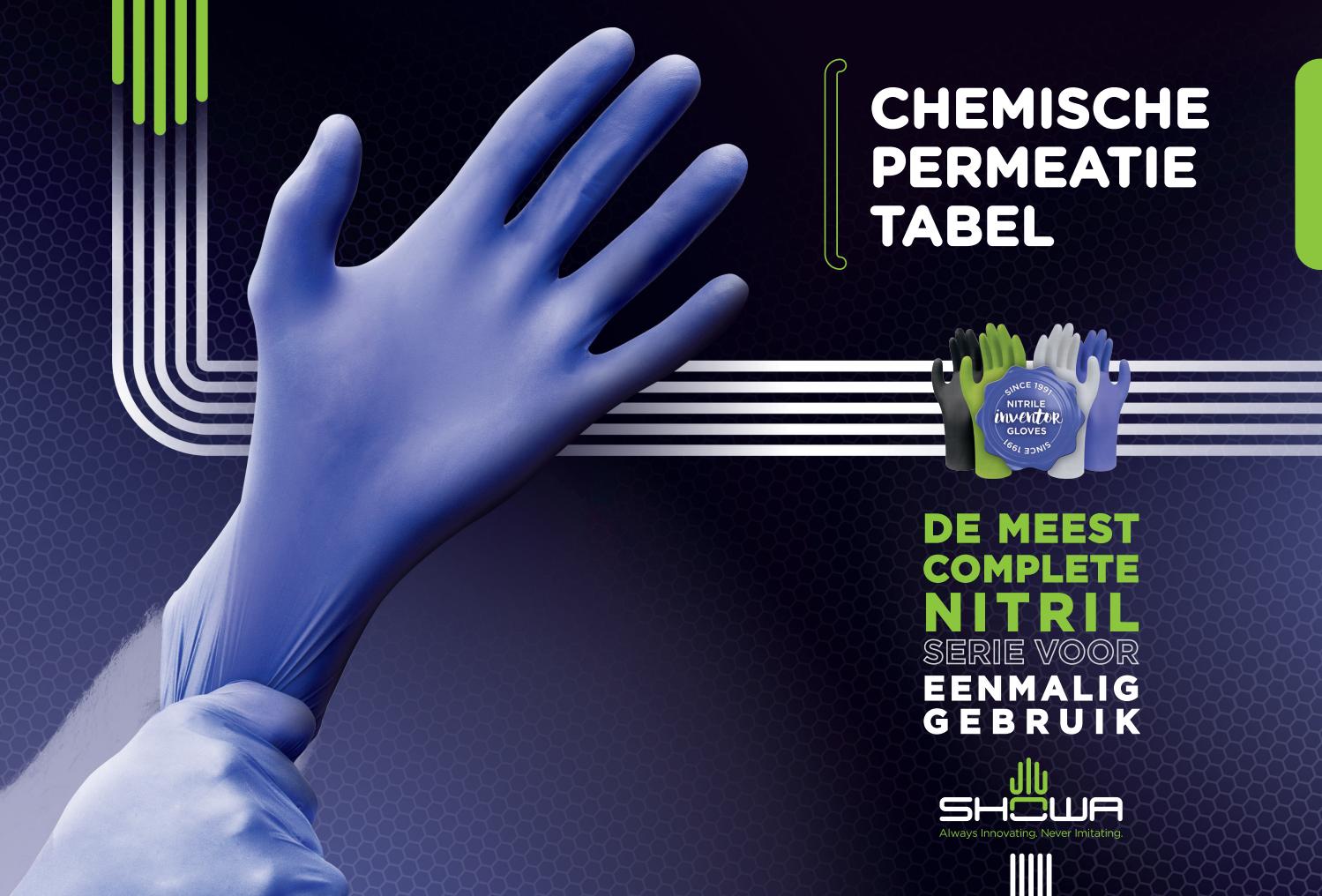 Showa Disposable - Chemische Permeatietabel by Wiltec B.V. - Issuu