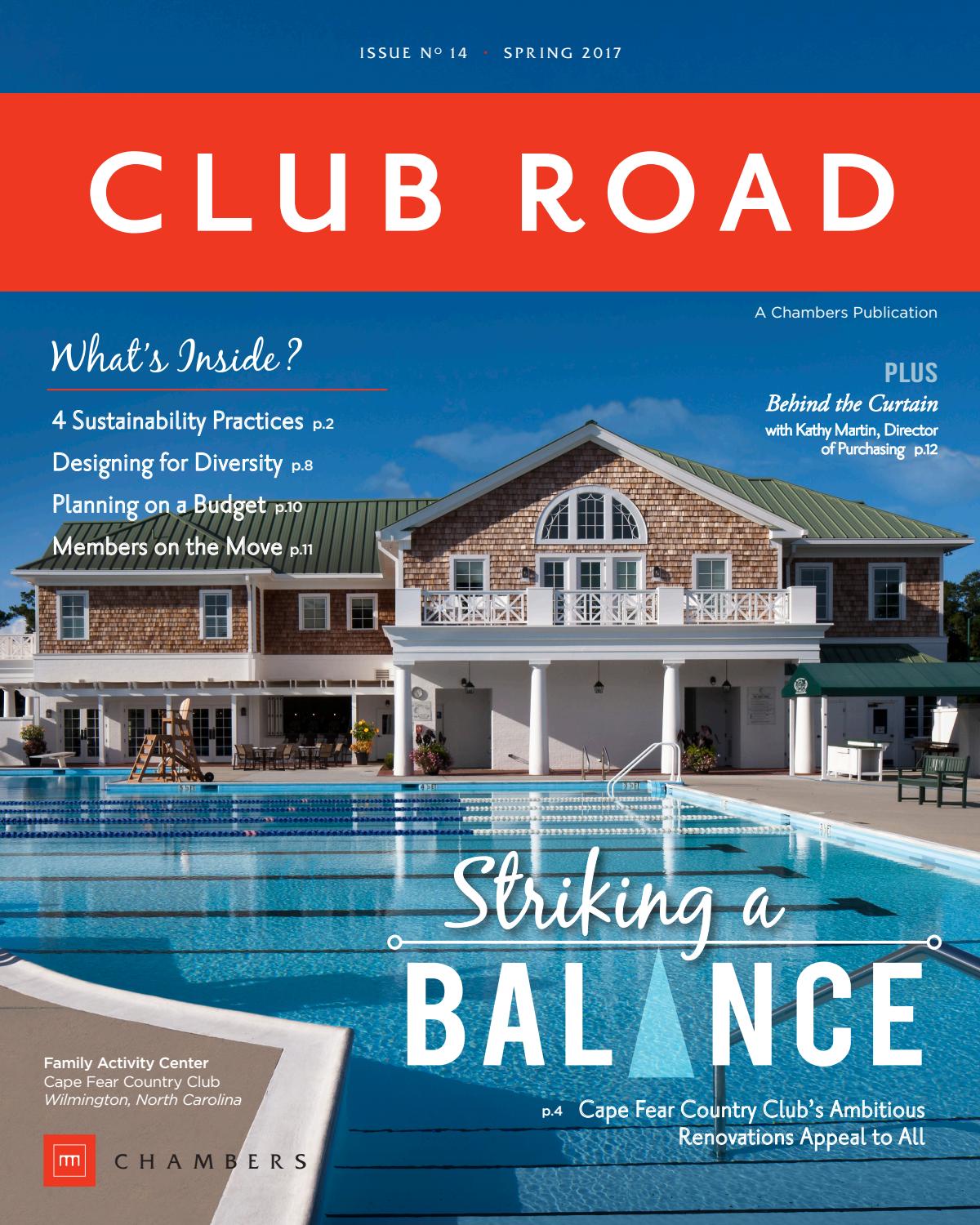 CLUB ROAD: Spring 2017 by Chambers - Club Road - Issuu