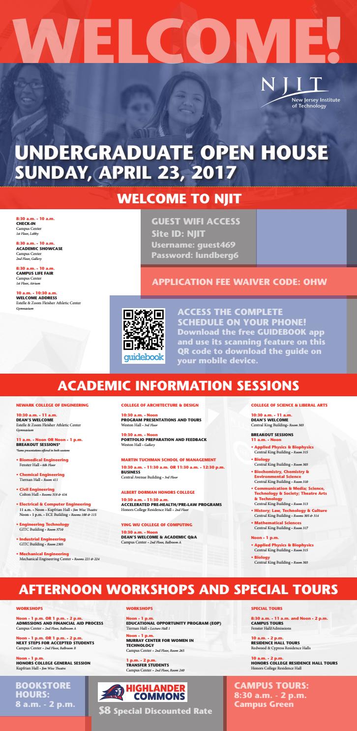 Spring Open House Program 2017 by Spark451 - Issuu