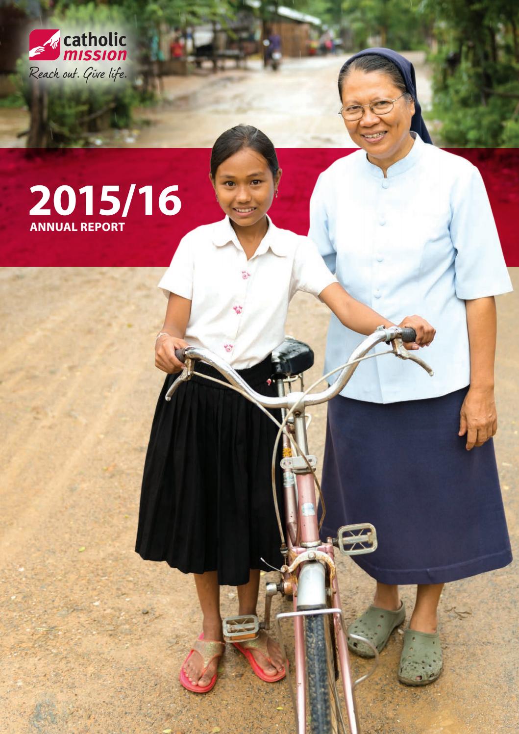 Catholic Mission annual report 2015/16 by Catholic Mission - Issuu