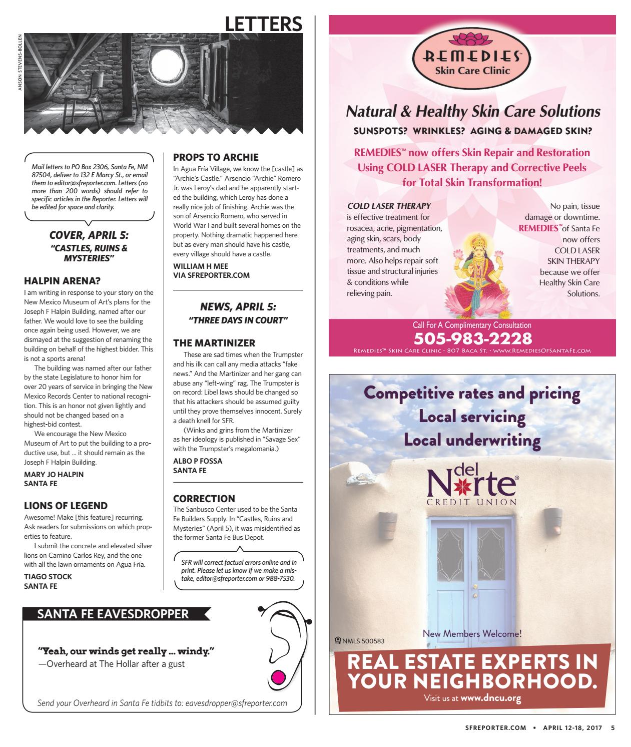 April 12, 2017 Santa Fe Reporter by Santa Fe Reporter - Issuu
