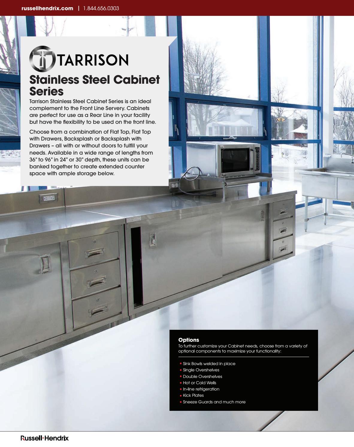 Equipment Catalogue 2017 by Russell Hendrix Foodservice Equipment ...