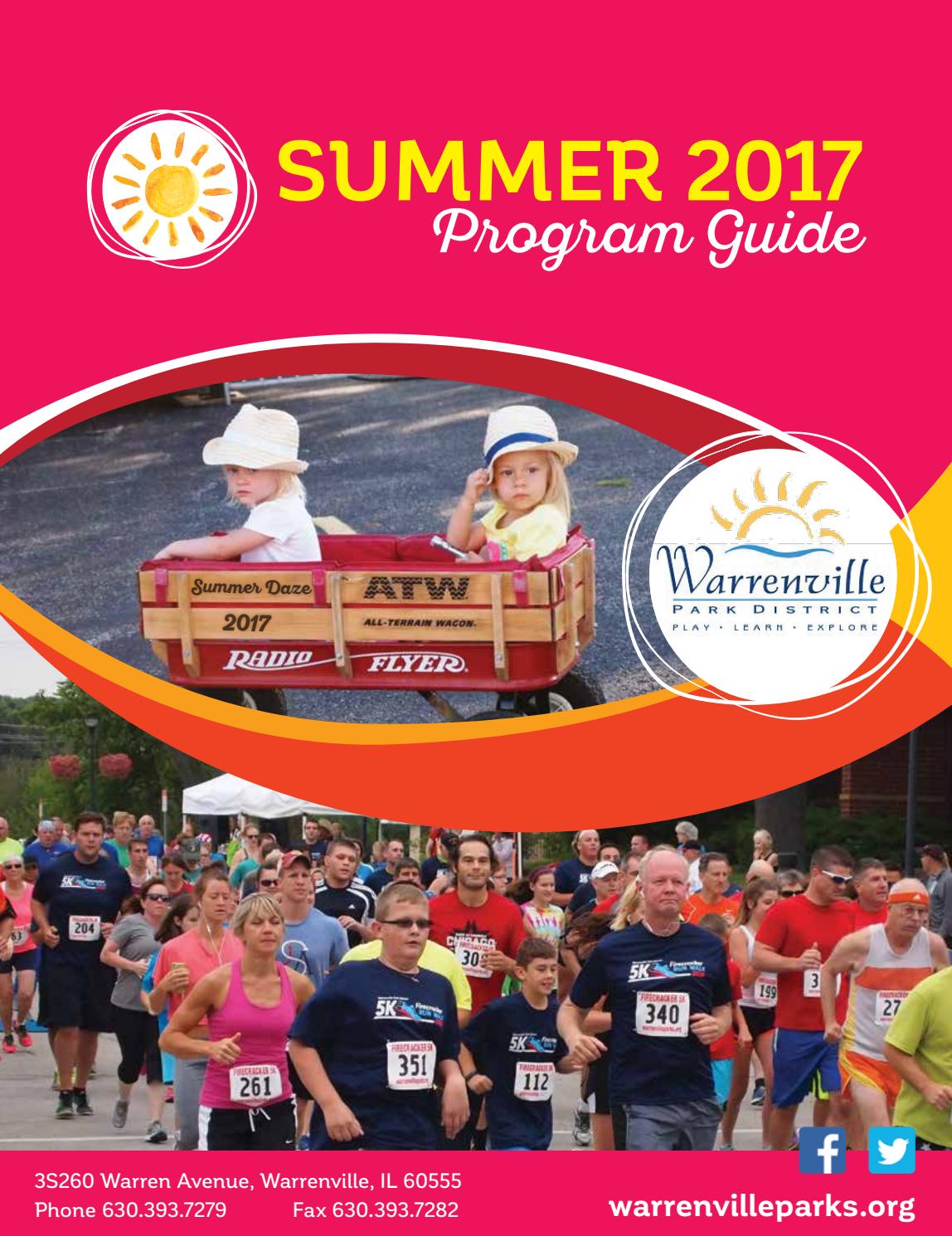 Warrenville Park District Summer 2017 Program Guide by Warrenville Park District - Issuu