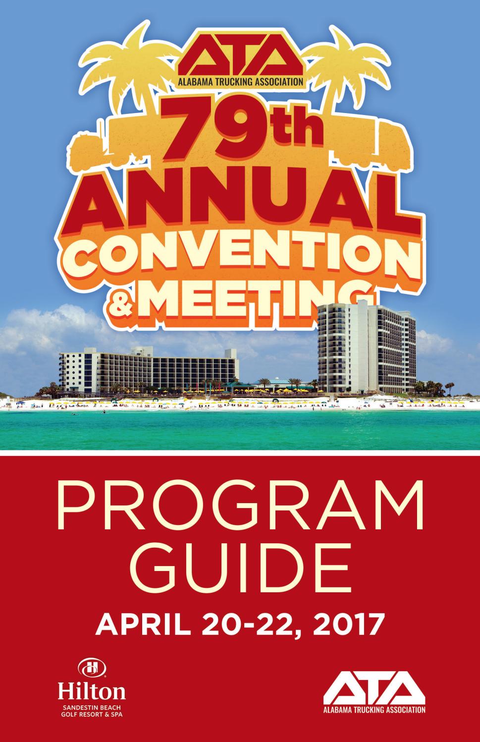 2017 ATA Annual Convention Program Guide by Alabama Trucking ...