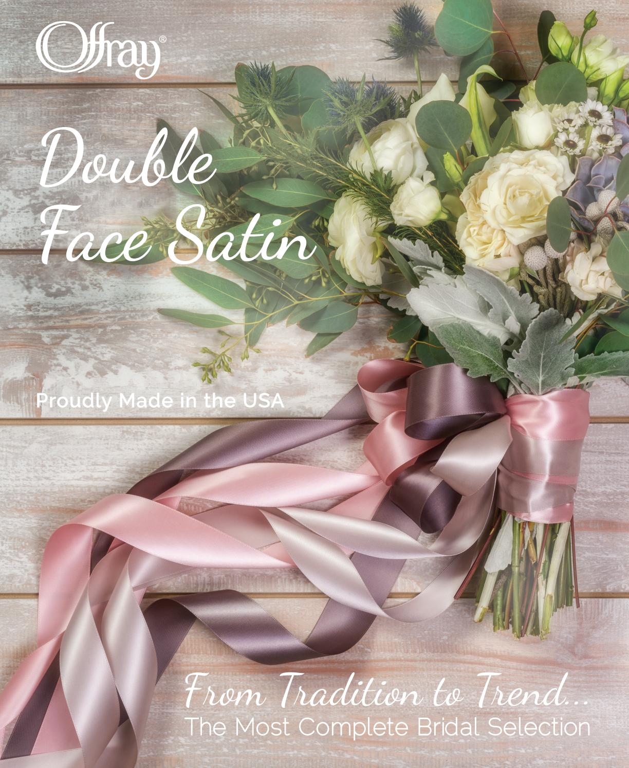 Offray® Double Face Satin Brochure by Design Group Americas, Inc. - Issuu