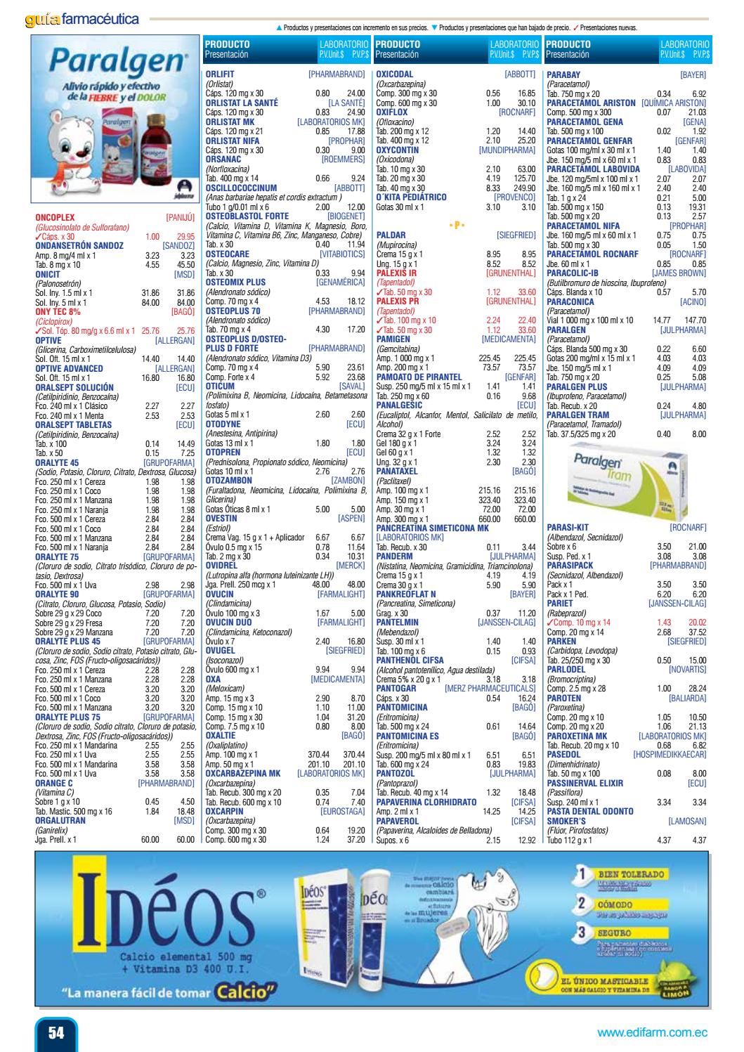 Guía Farmacéutica No. 158 by Edifarm & Cía. - Issuu