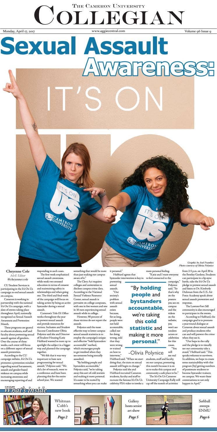 The Cameron Collegian - April 17, 2017 by Cameron University Collegian ...