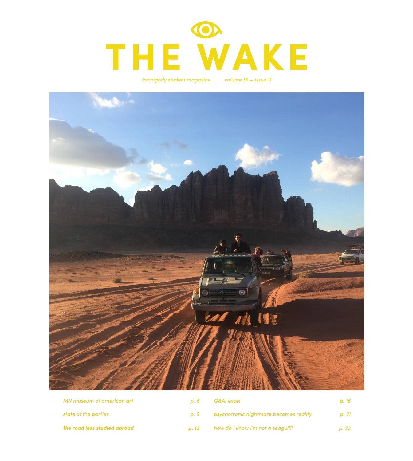 The Wake Issue 11 Spring 2017 by The Wake Magazine - Issuu