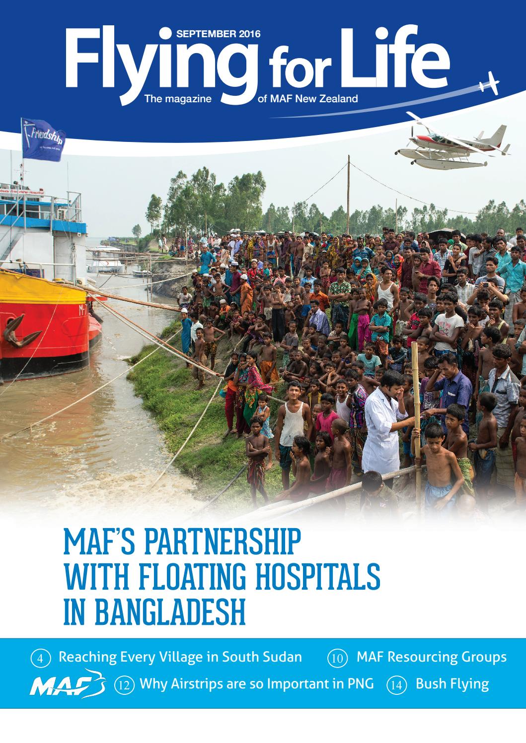 Flying for Life - September 2016 by MAF NZ - Issuu