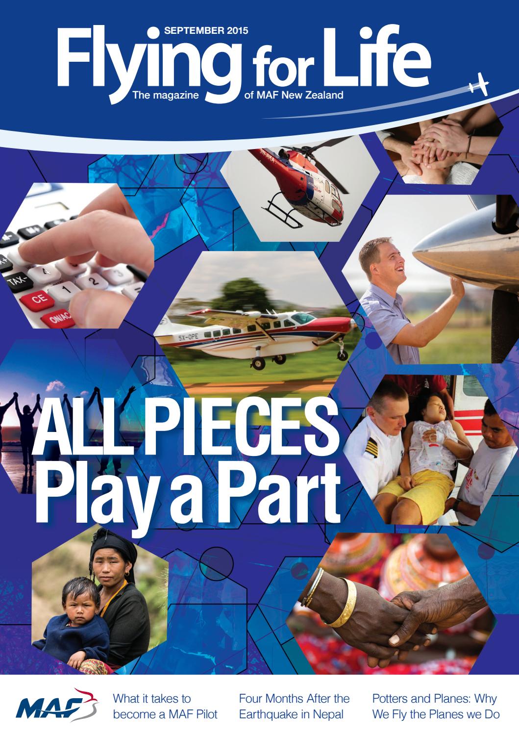 Flying for Life - September 2015 by MAF NZ - Issuu