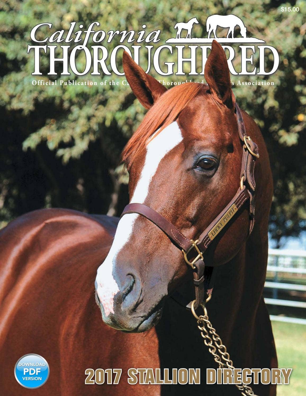 California Thoroughbred 2017 Stallion Directory by CTBA - Issuu