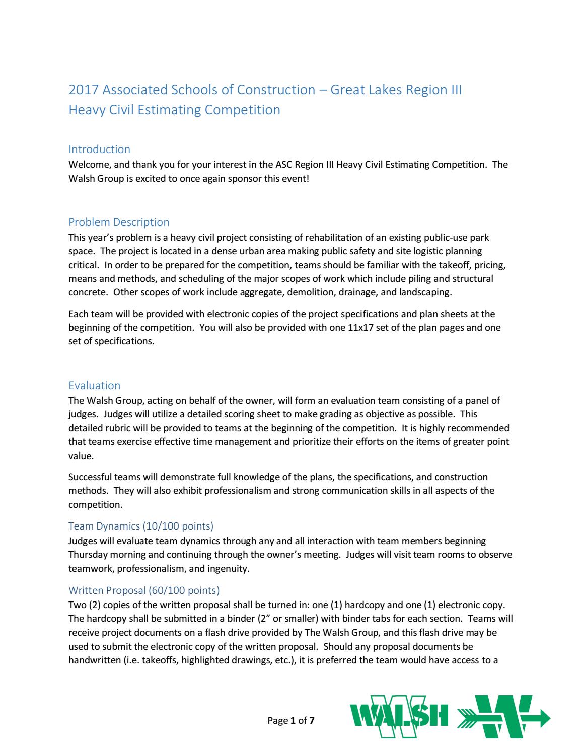 2017 heavy civil problem statement by ASC Region 3 - Issuu