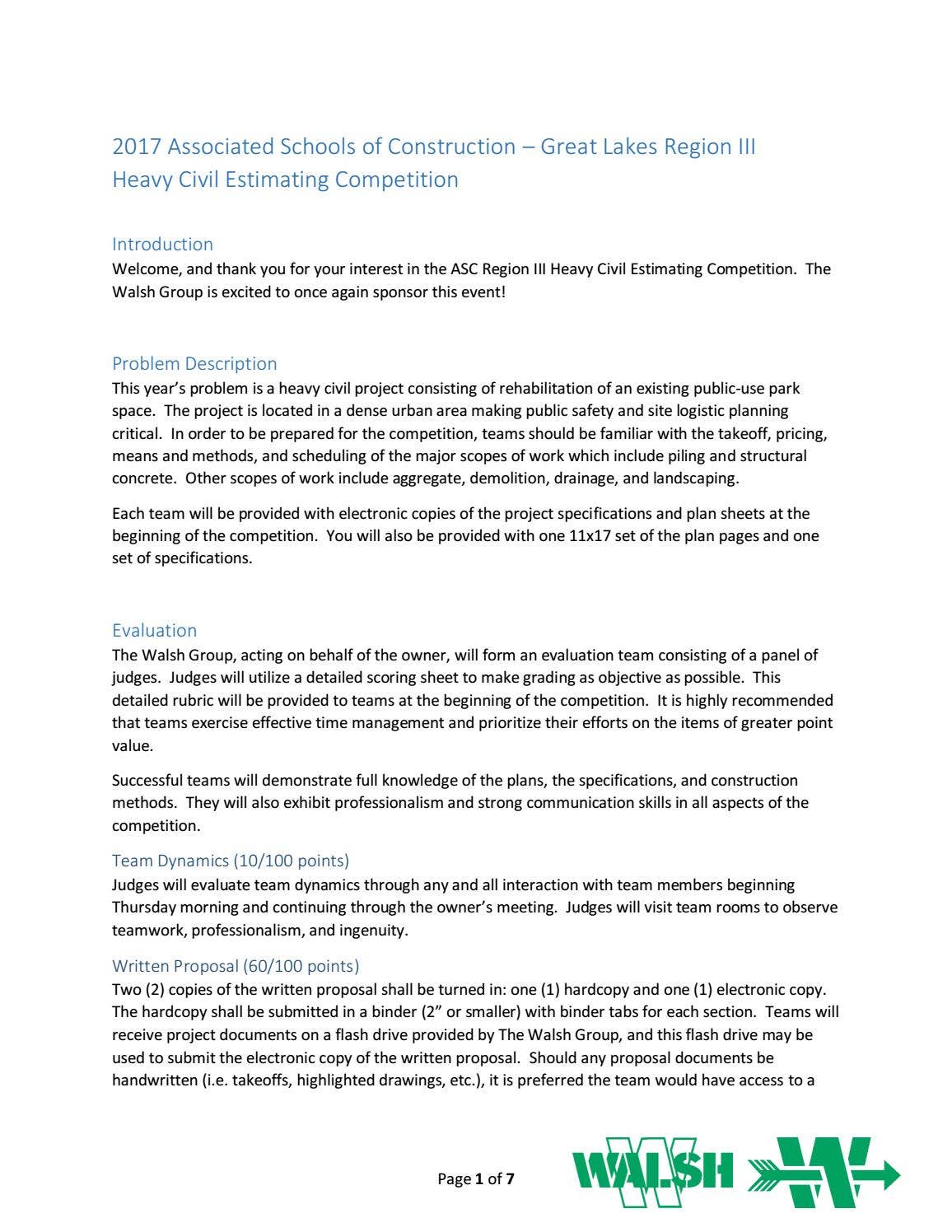 2017 heavy civil problem statement by ASC Region 3 - Issuu