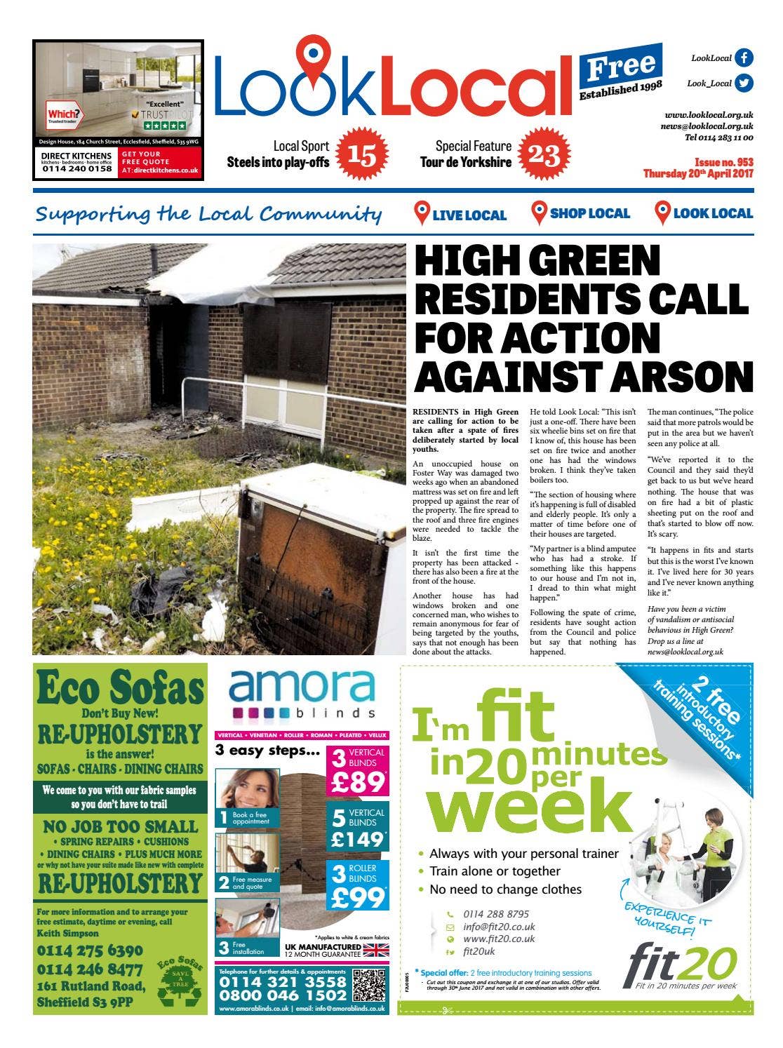 Issue 953 Thursday 20 April 2017 by Look Local Newspaper - Issuu