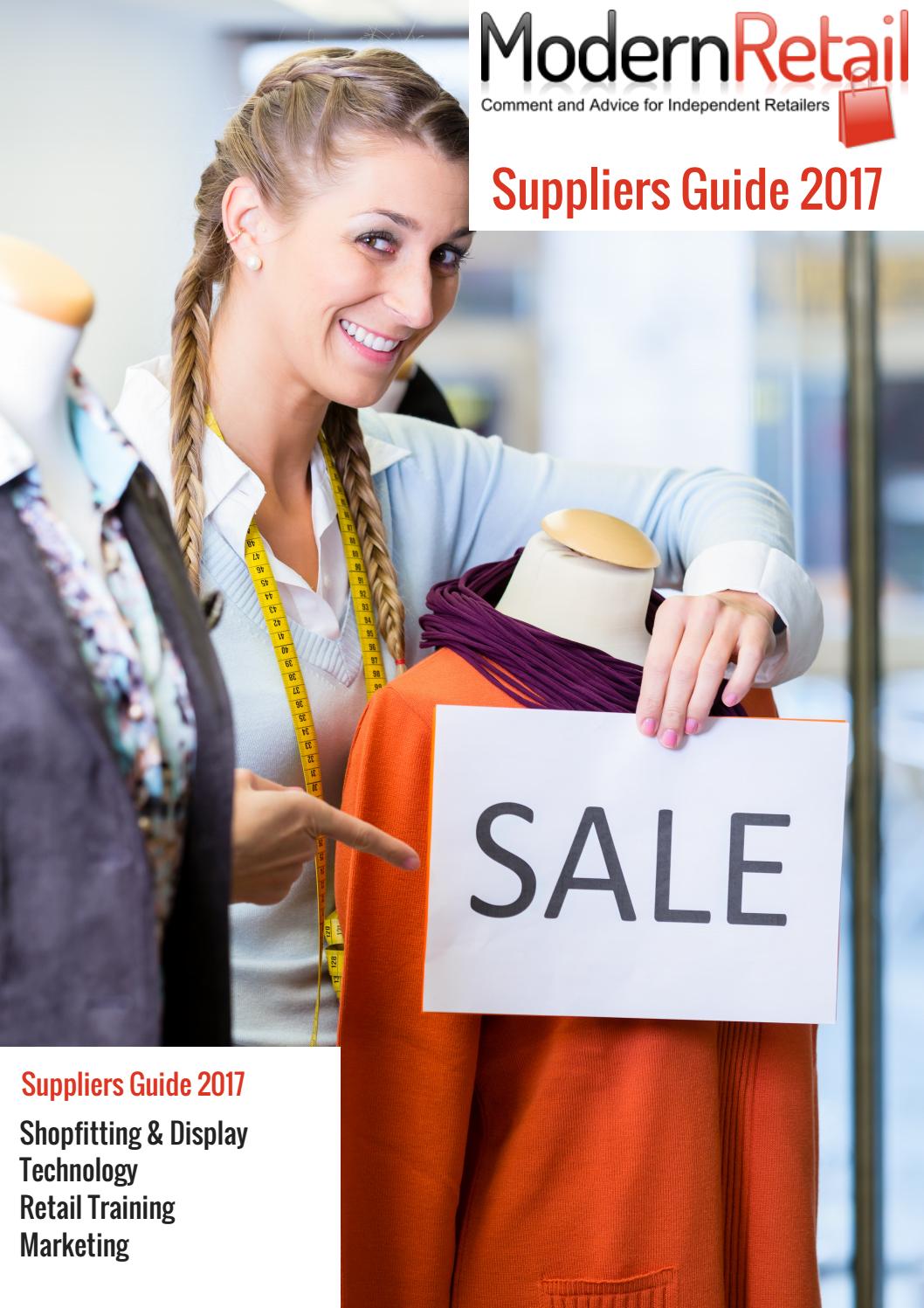 Modern Retail Suppliers Guide 2017 by Modern Retail - Issuu