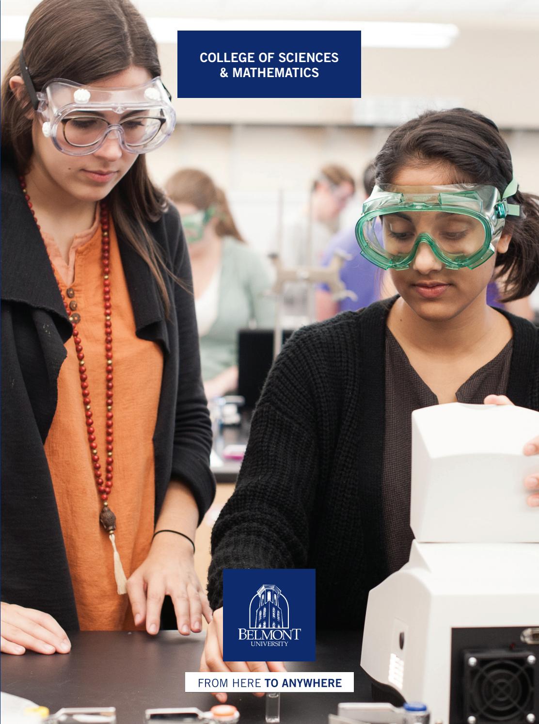 Belmont University College of Sciences & Mathematics Viewbook by ...