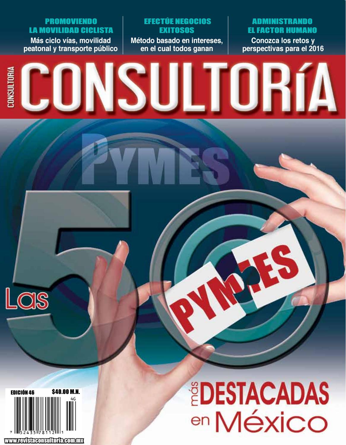 Las 50 Pymes más destacadas en México by Revista Consultoría - Issuu