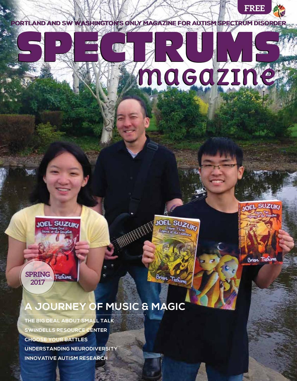 Spectrums Magazine Spring 2017 from Autism Empowerment by Autism ...