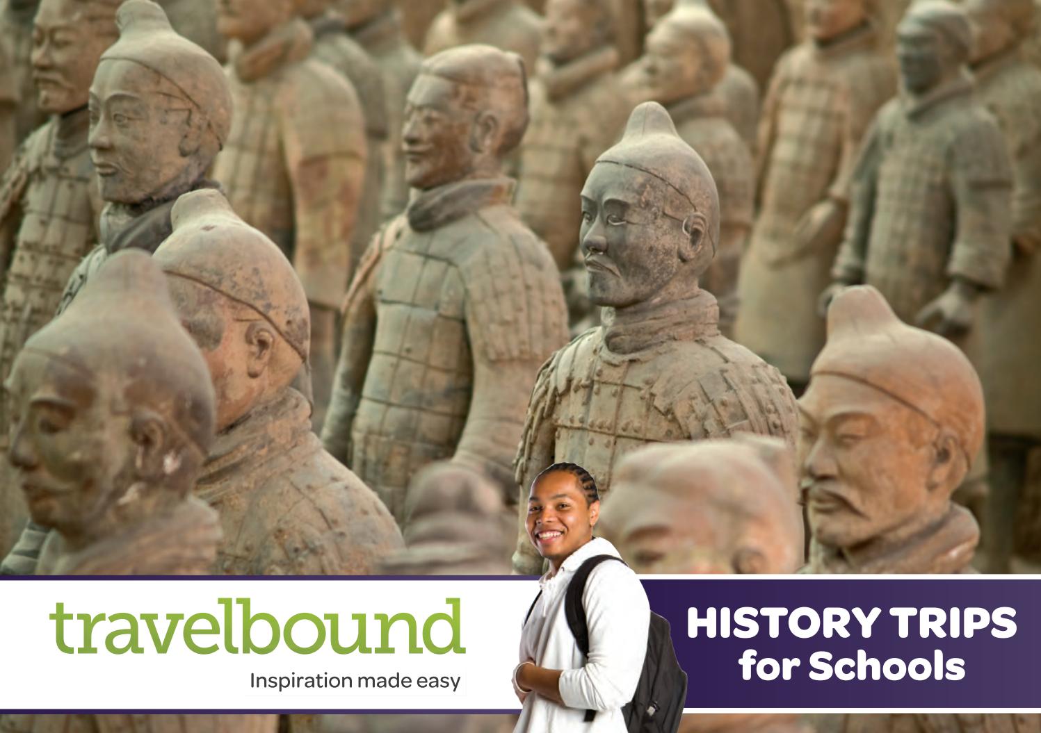 Travelbound - History Brochure by Experience Education - Issuu