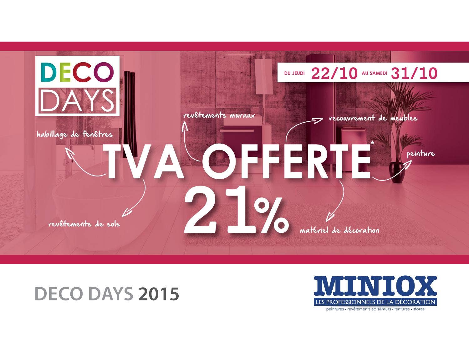 MINIOX DECO DAYS 2015 by MINIOX - Issuu