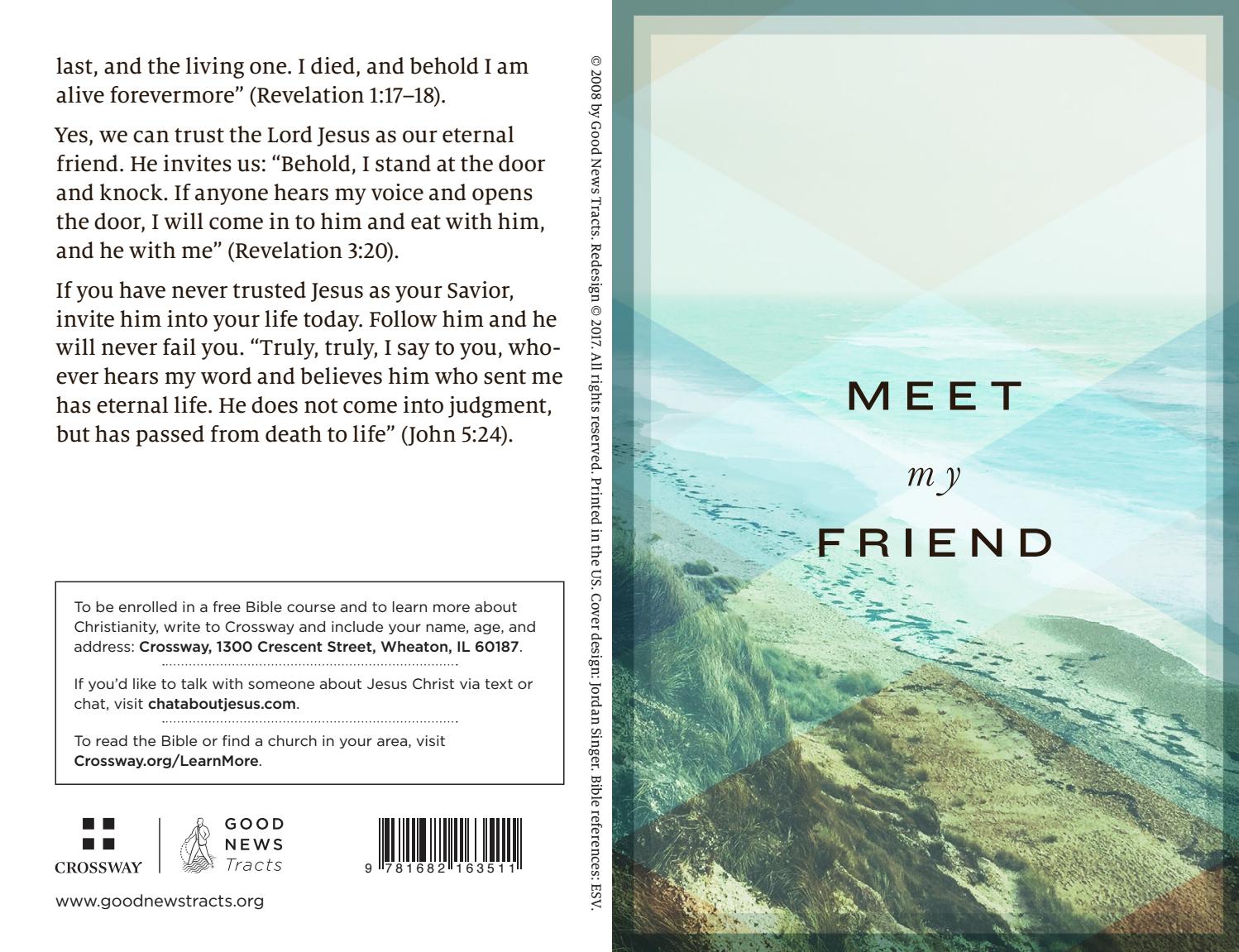 Meet My Friend (Redesign) by Crossway - Issuu