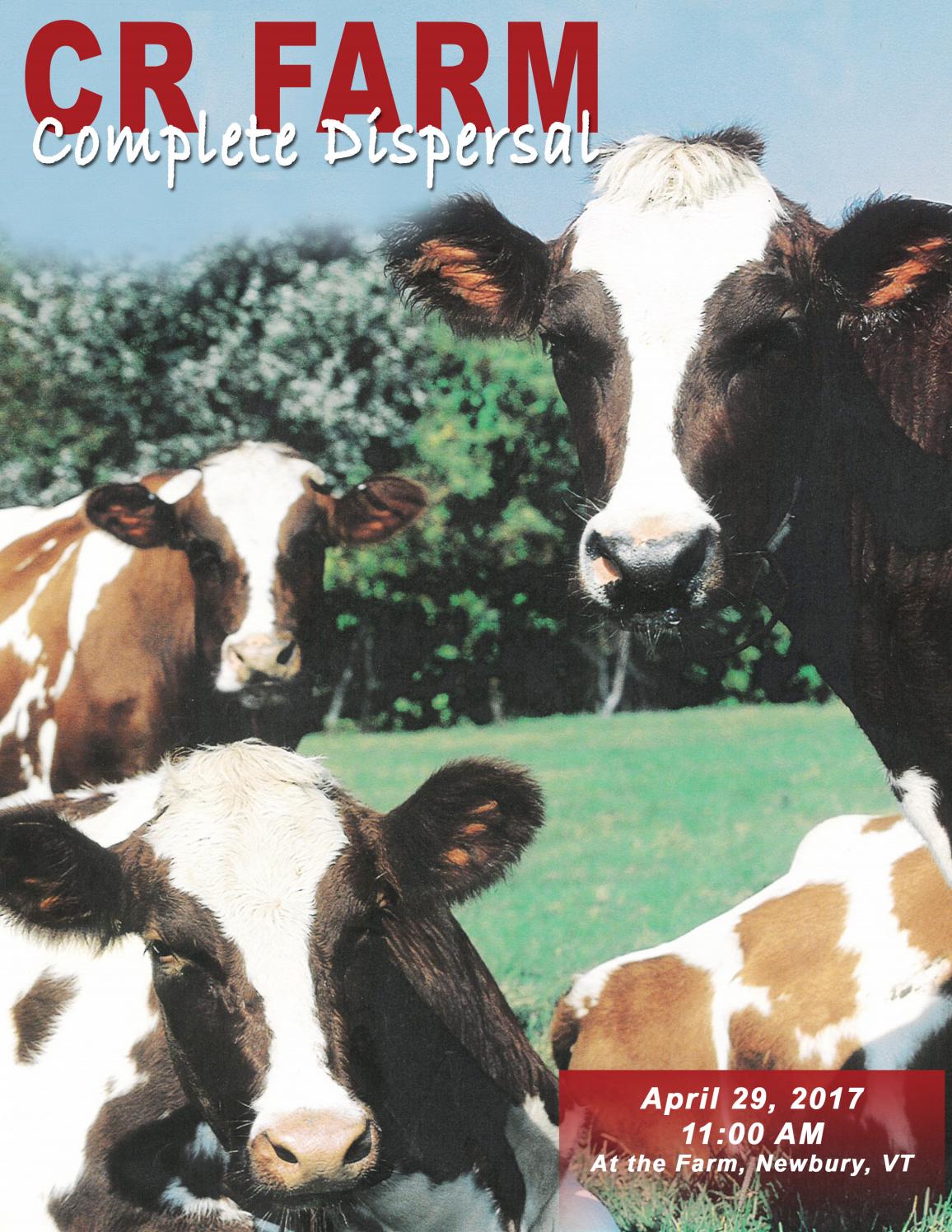 CR Farm Complete Dispersal by Cowsmopolitan - Issuu