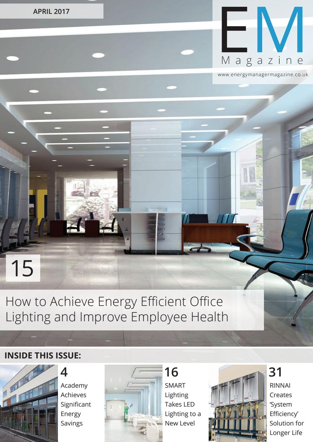 Energy Manager Magazine April 2017 by Abbey Publishing - Issuu