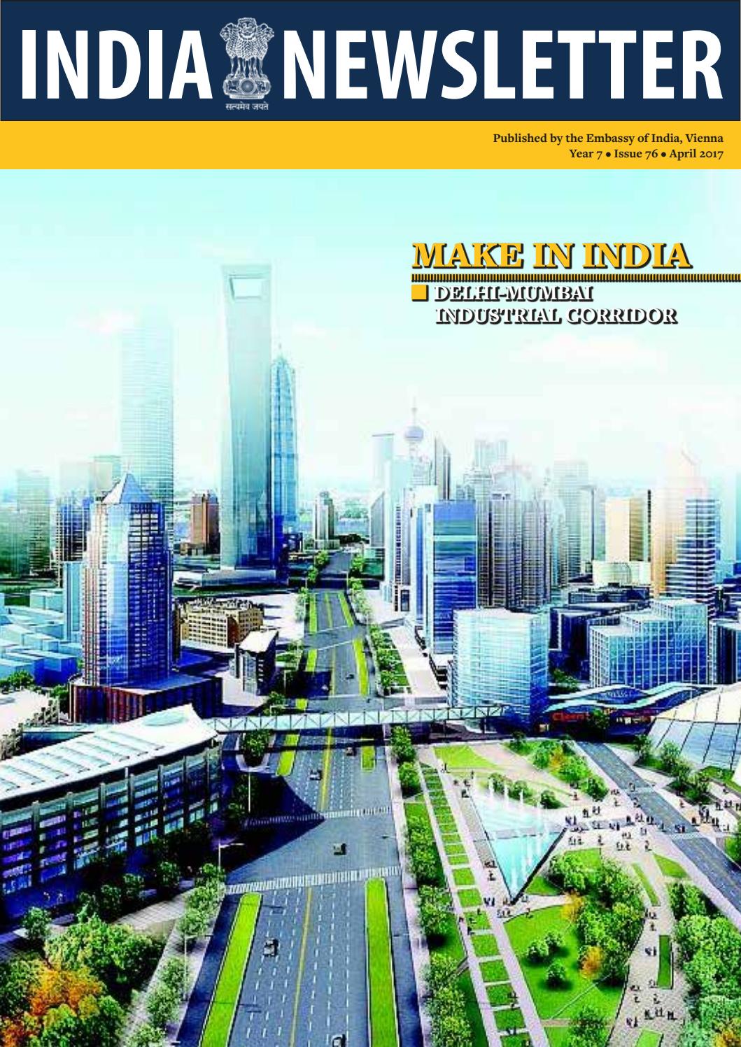 India Newsletter 04 2017 by Indian Embassy Vienna - Issuu