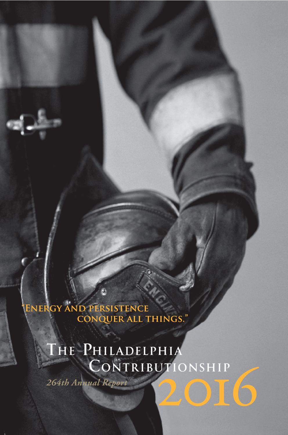 The Philadelphia Contributionship 2016 Annual Report by The ...