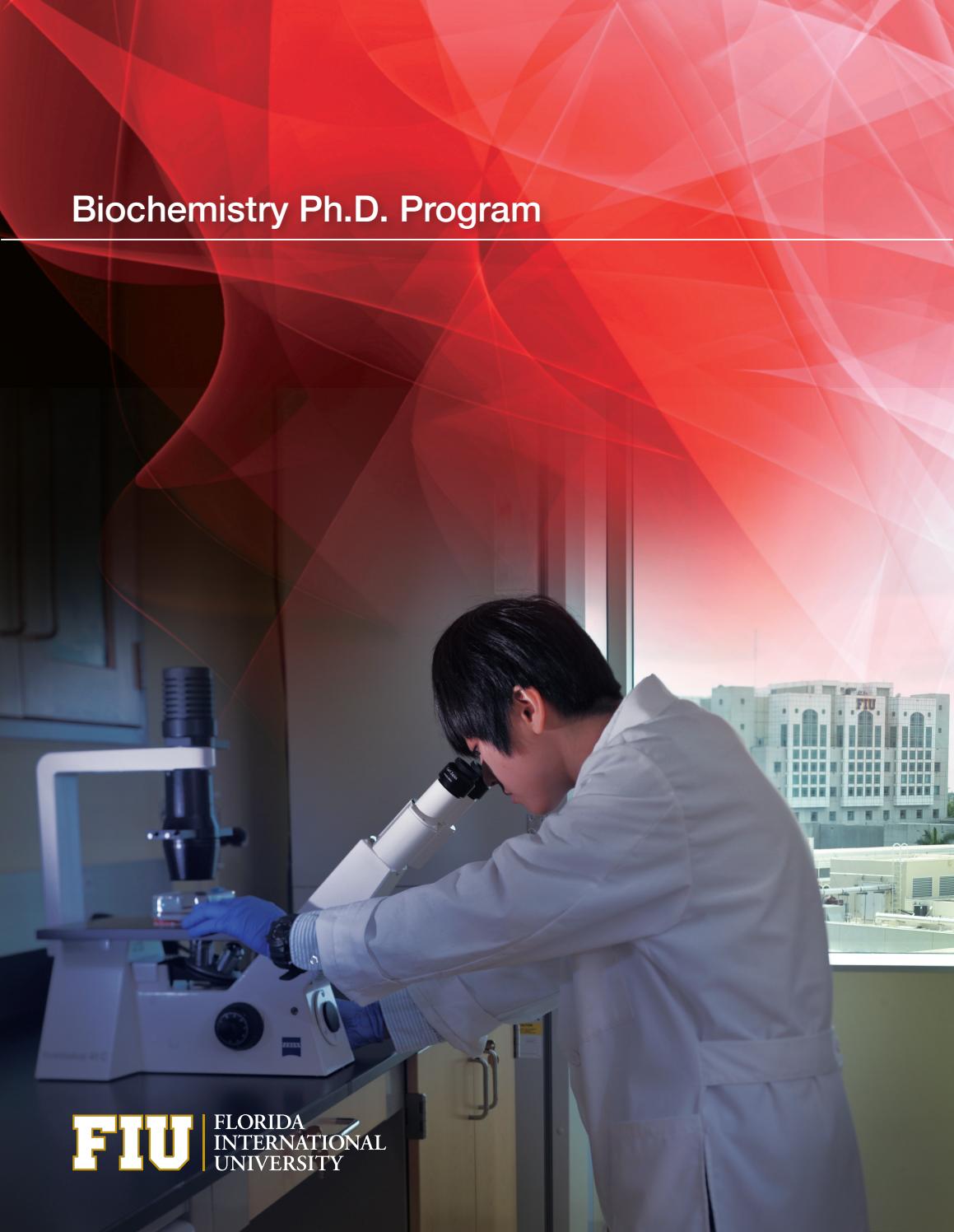 FIU Biochemistry PhD by FIU - Issuu
