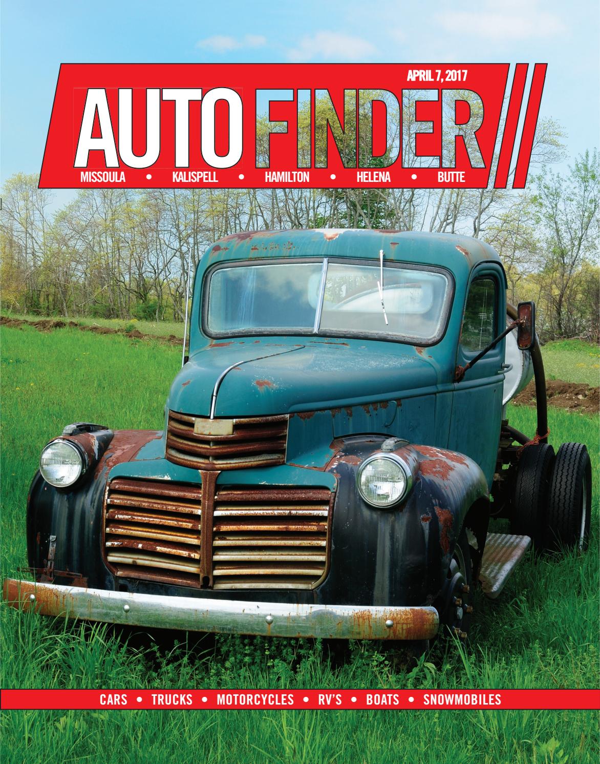Autofinder Friday April 7, 2017 by Missoulian - Issuu