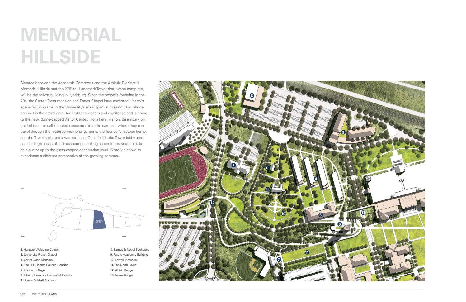 Liberty University Campus Master Plan by VMDO Architects - Issuu