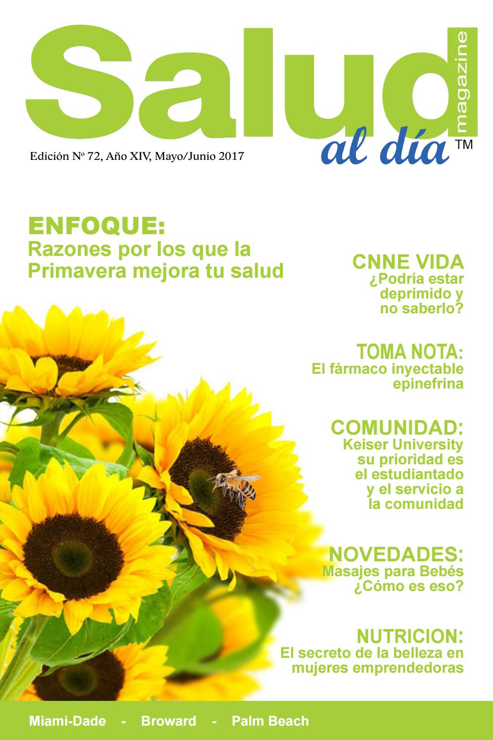 SALUD al dia magazine #72 by SALUD al dia magazine - Issuu